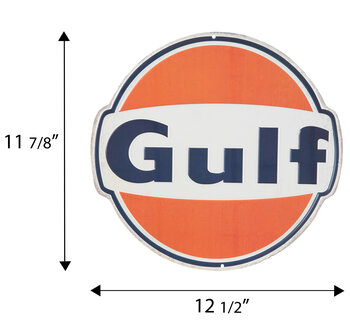 Gulf Oil Logo Metal Sign | Hobby Lobby | 134353