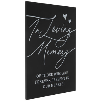 Black In Loving Memory Wood Sign | Hobby Lobby | 2266310
