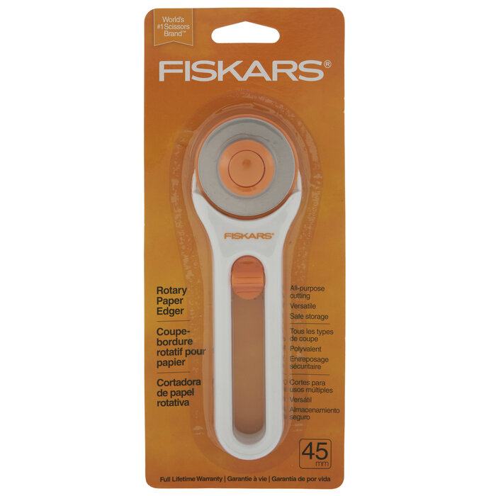 Fiskars Rotary Paper Edger - 45mm | Hobby Lobby | 2262715