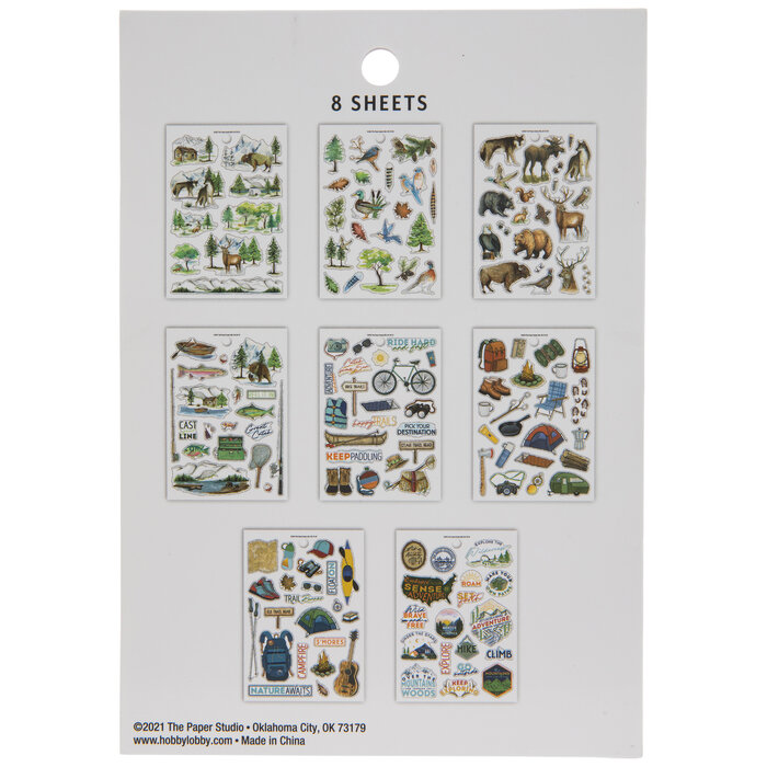 Outdoors Stickers | Hobby Lobby | 2153203