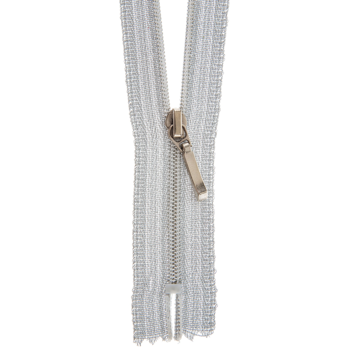Silver Fancy Zipper - 7" | Hobby Lobby | 1343888