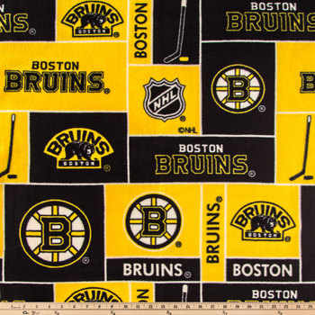NHL Boston Bruins Fleece Fabric | Hobby Lobby | 1675289