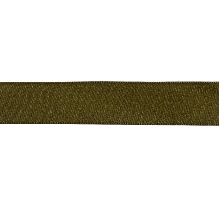 Olive Green Double-Face Satin Ribbon - 7/8" | Hobby Lobby | 2219020