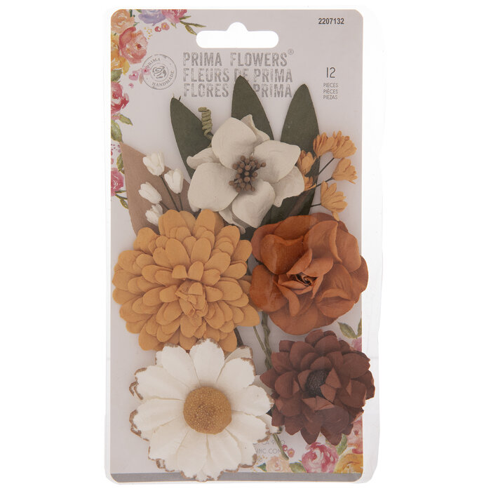 Orange & Cream Sprigs & Flowers Embellishments | Hobby Lobby | 2207132