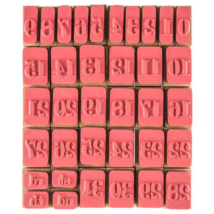 Dates & Numbers Rubber Stamps | Hobby Lobby | 1249713