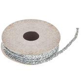 White & Silver Metallic Cord - 3/16" | Hobby Lobby | 829143