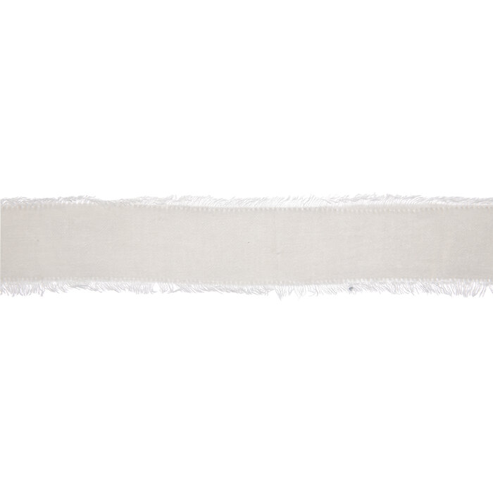Pristine White Frayed Edge Velvet Trim - 1 1/2" | Hobby Lobby | 2092567