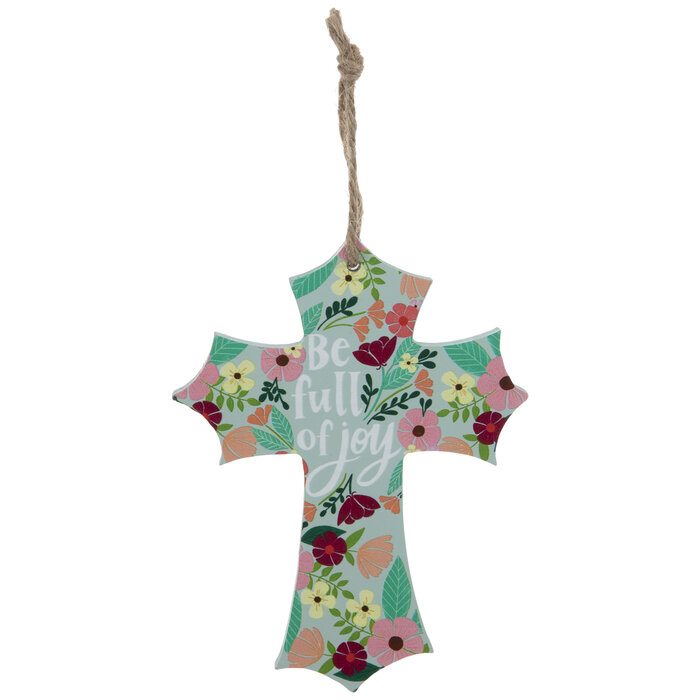 Joy Floral Wood Wall Cross | Hobby Lobby | 2120970