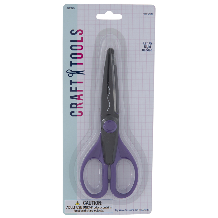 Big Wave Edge Scissors - 6" | Hobby Lobby | 372375