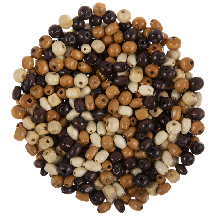 Earth Multi Assorted Wood Beads | Hobby Lobby | 1222777