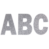 Silver Glitter Alphabet Stickers | Hobby Lobby | 1999507