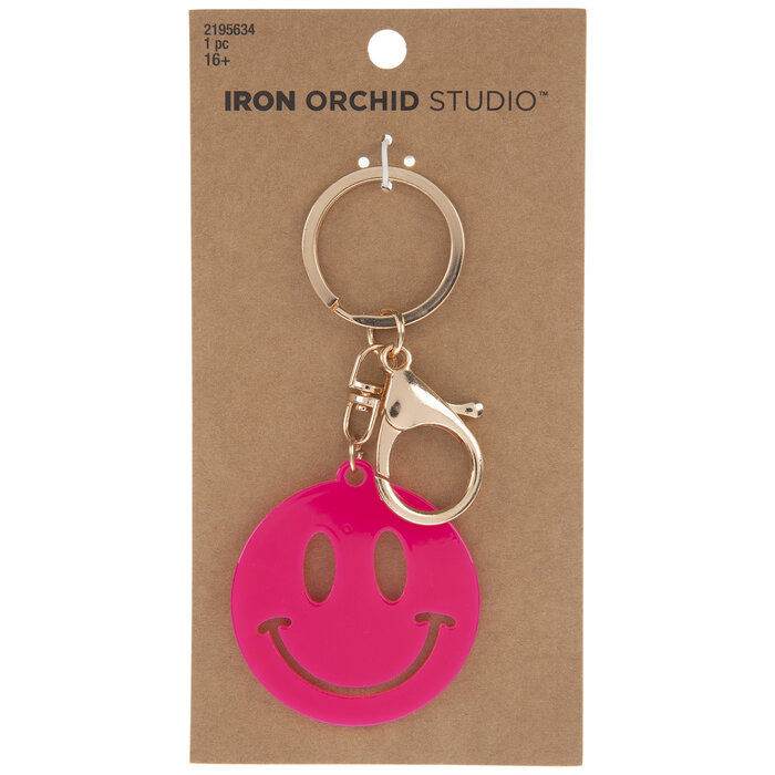 Smiley Face Keychain | Hobby Lobby | 2195634