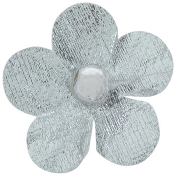 Silver Metallic Flowers | Hobby Lobby | 1508332