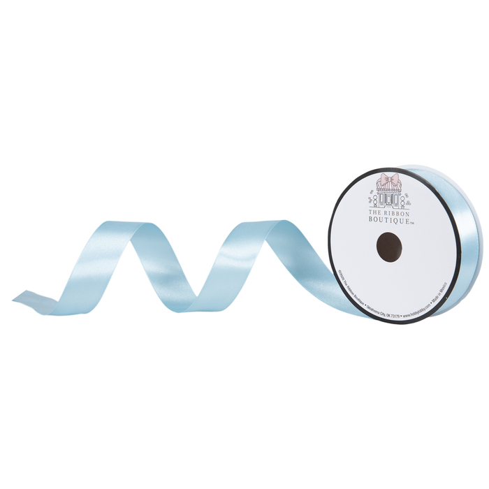 Light Blue Double-Face Satin Ribbon - 7/8" | Hobby Lobby | 554477