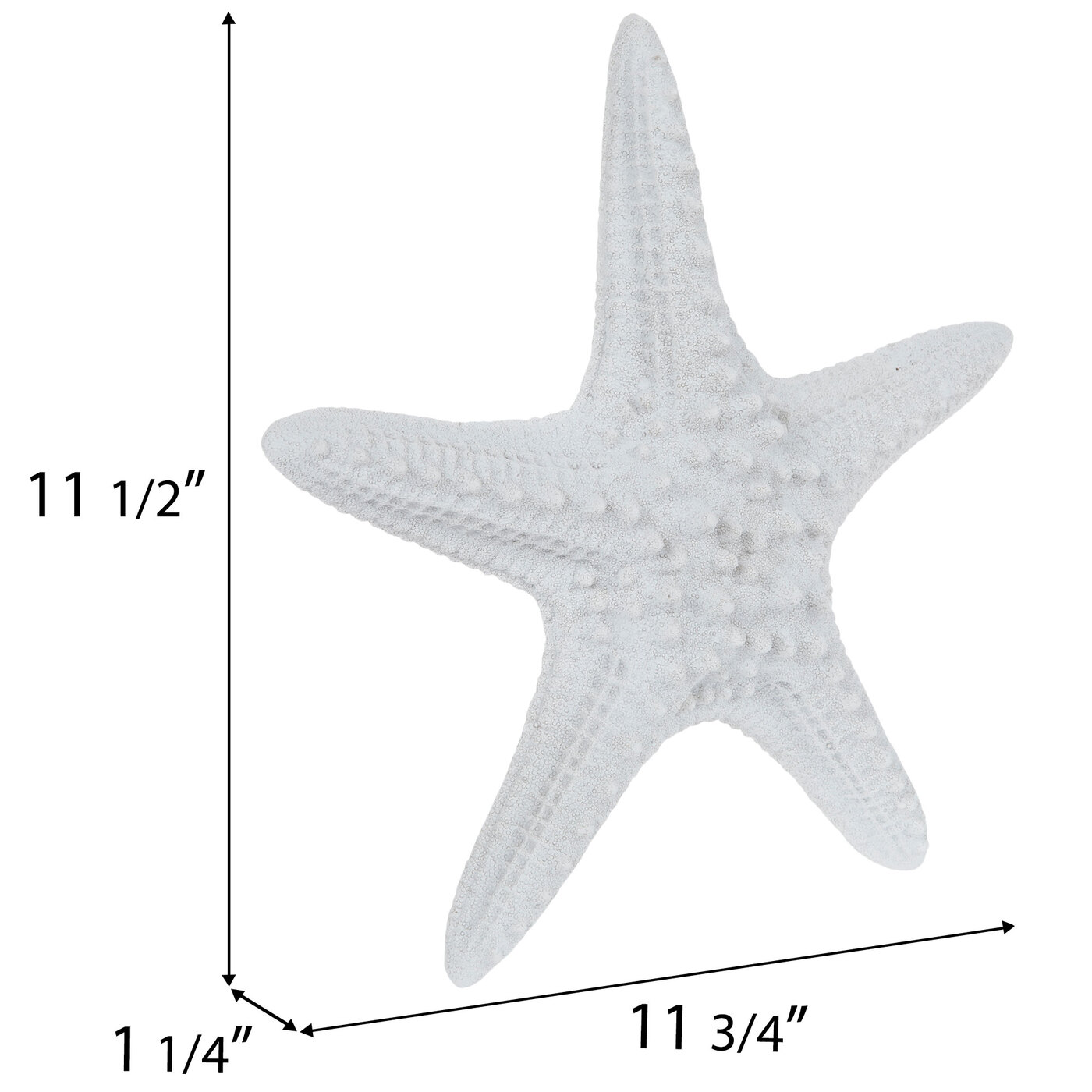 Home Decor Wall Hangings 3D Solid Wood Starfish Wall Decor etna.com.pe