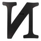 Black Letter Wood Wall Decor - N | Hobby Lobby | 192930