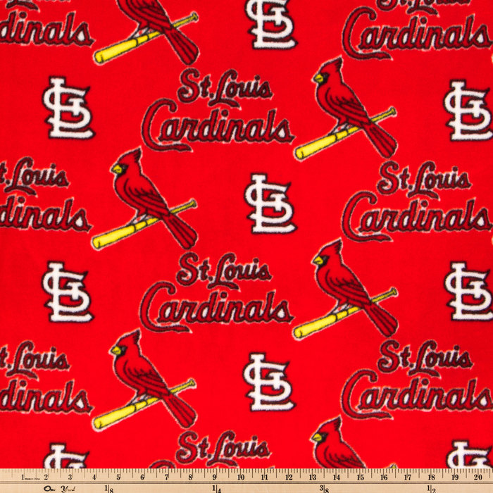 MLB St. Louis Cardinals Fleece Fabric | Hobby Lobby | 954909