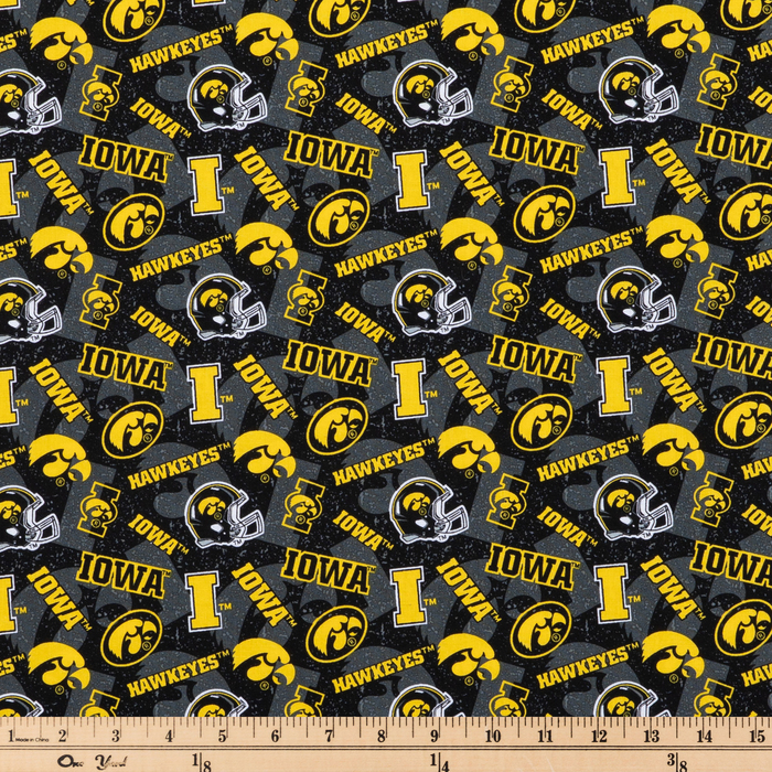 Iowa Allover Collegiate Cotton Fabric | Hobby Lobby | 952374