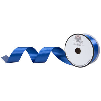 King Blue Double-Face Satin Ribbon - 1 1/2" | Hobby Lobby | 705806