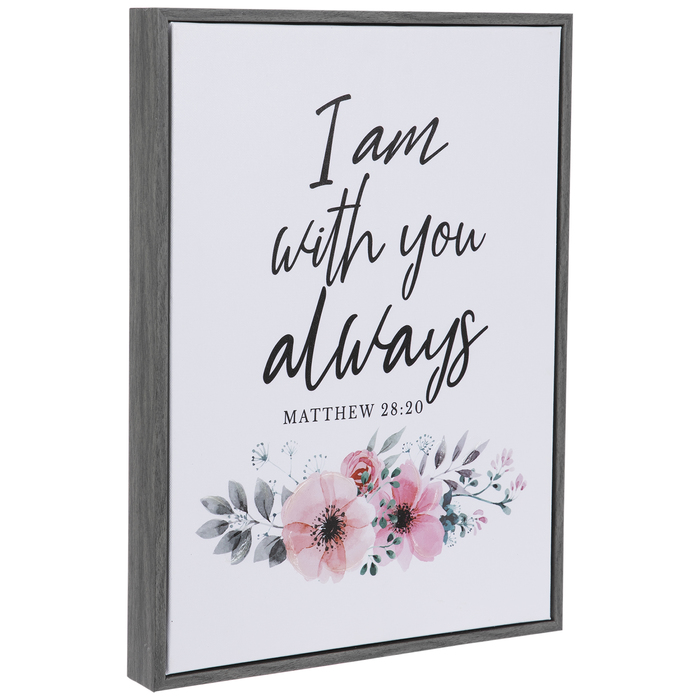 Matthew 28:20 Canvas Wall Decor | Hobby Lobby | 1951615