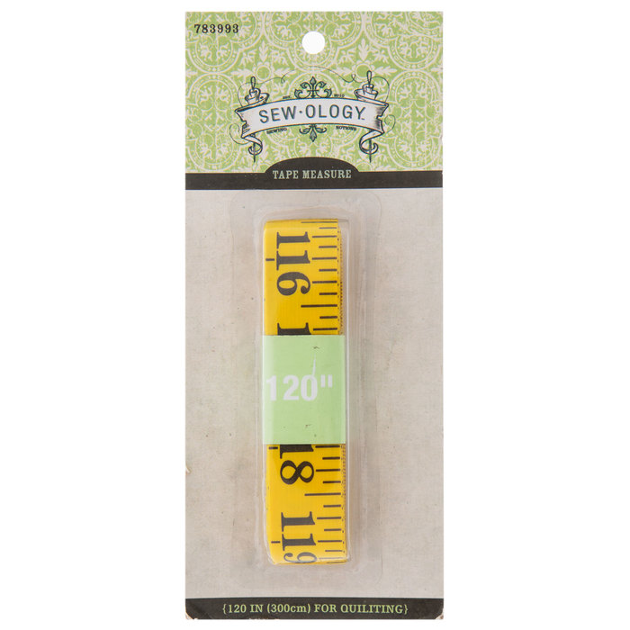 Yellow Quilting Tape Measure - 120" | Hobby Lobby | 783993