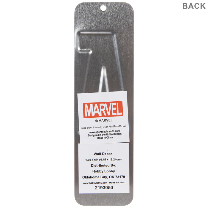 Superhero Letter Metal Sign | Hobby Lobby