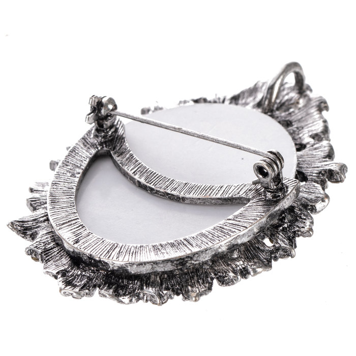 Rhinestone Floral Photo Frame Brooch | Hobby Lobby | 1742733