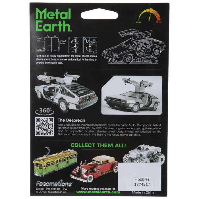 DeLorean 3D Model Kit | Hobby Lobby | 1374917