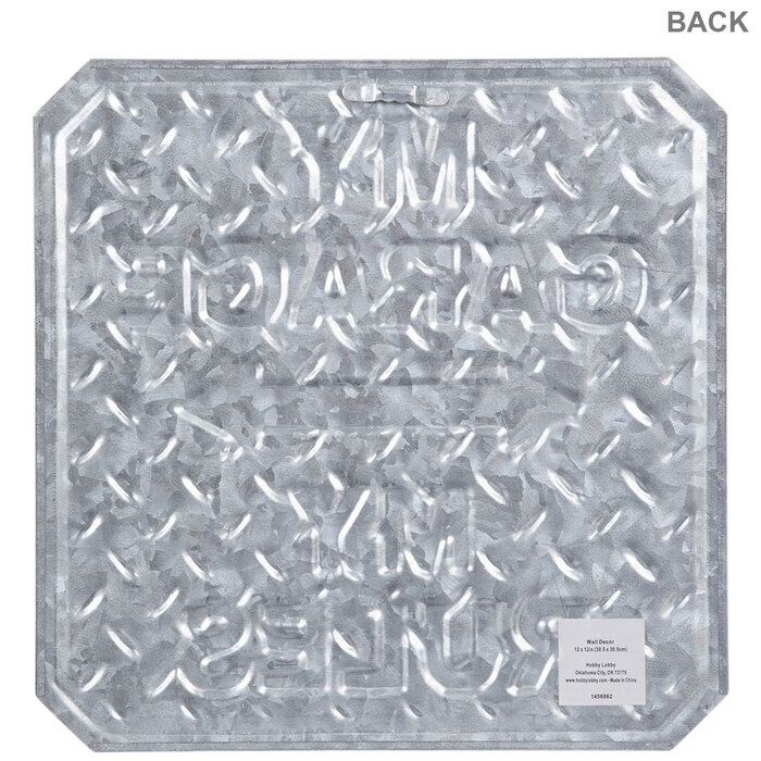 My Garage My Rules Metal Sign | Hobby Lobby | 1456862