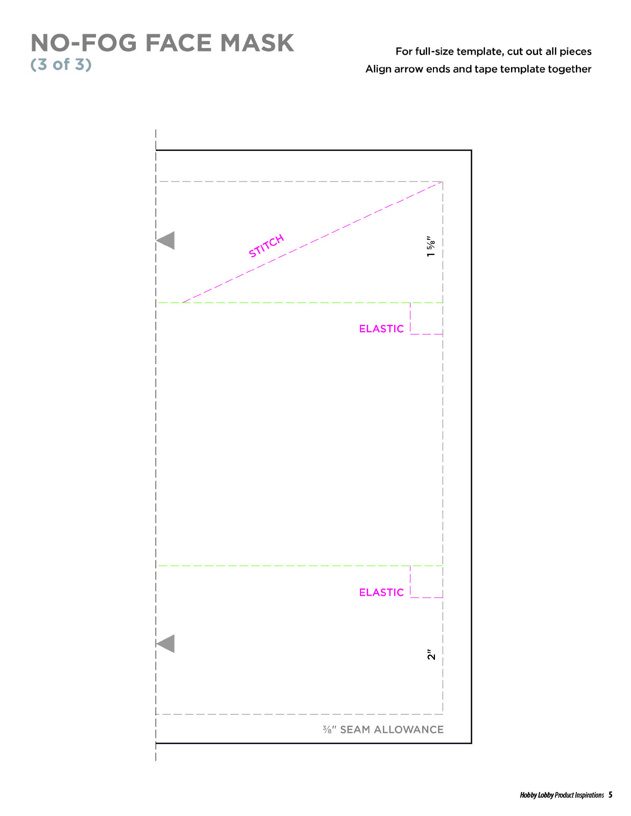 No Fog Face Mask - Personal Protective Equipment | Hobby Lobby